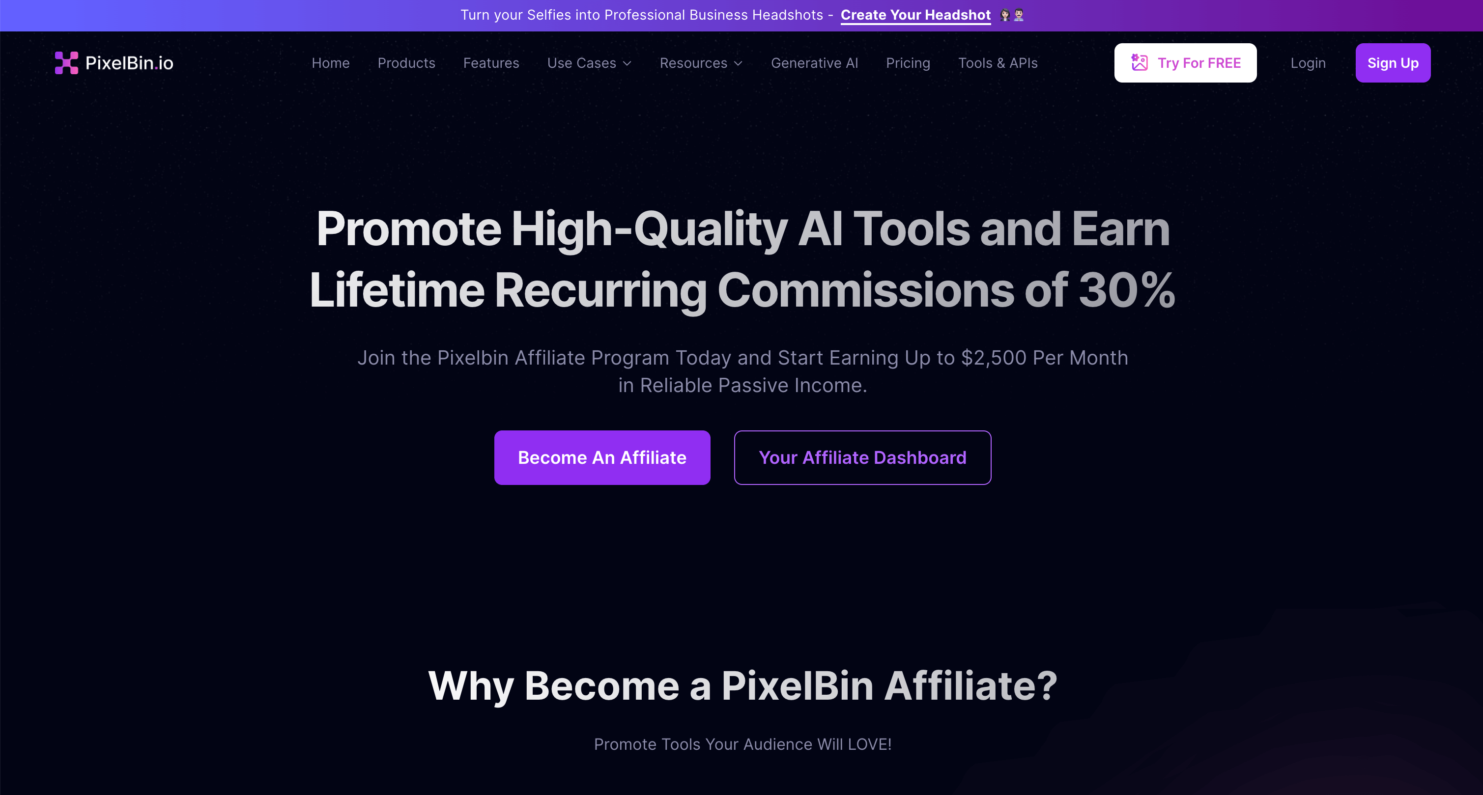 Become a PixelBin Affiliate
